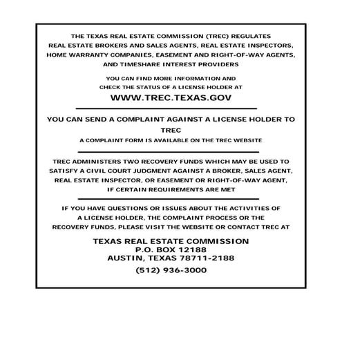 Consumer Protection Notice | PDF