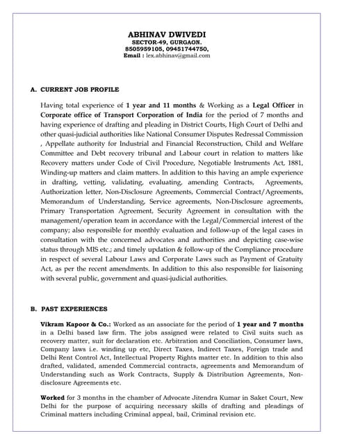 COURT DIARY / INTERNSHIP REPORT | PDF