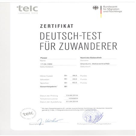 ME Certificate | PDF