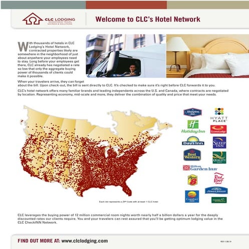 CLC's Hotel Network | PDF | Hotels and Motels | Travel Type