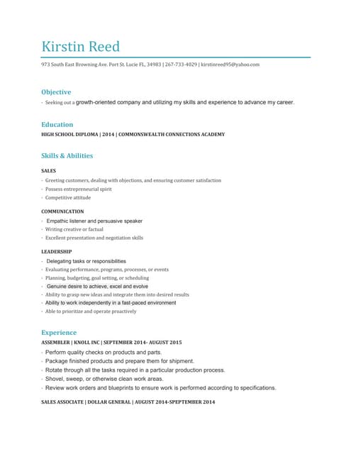 My New Resume(1) | PDF