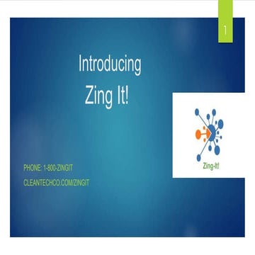 Final Demo Day Zing It ppt. | PPT