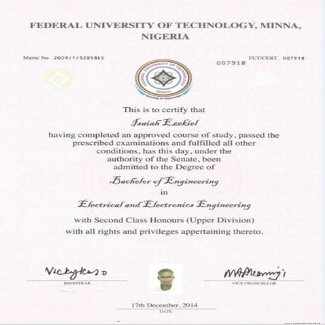 first degree cert pdf | PDF