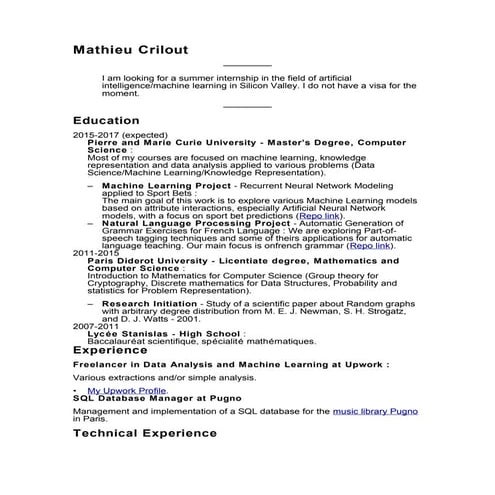 resume | RTF