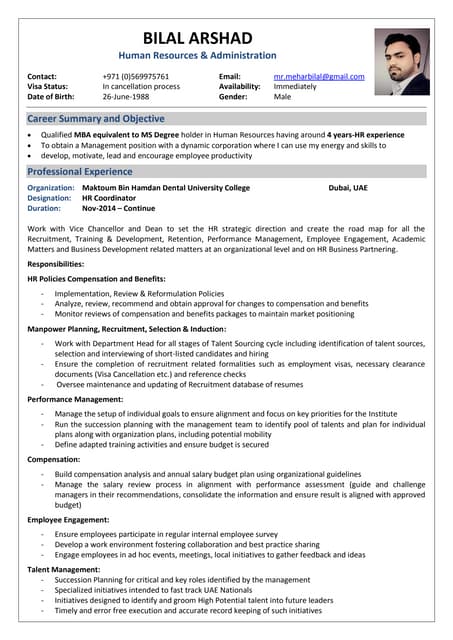 Paul's updated CV | PDF