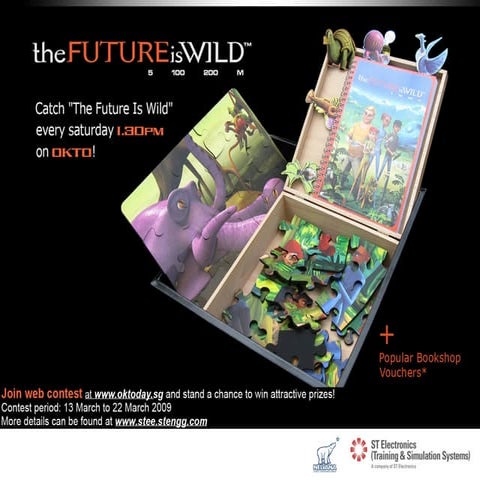 3D Animation- Future animals based on documentary contest | PPT