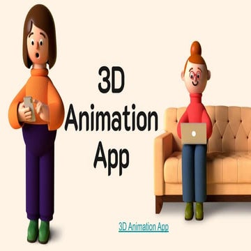 3D Animation App | PDF