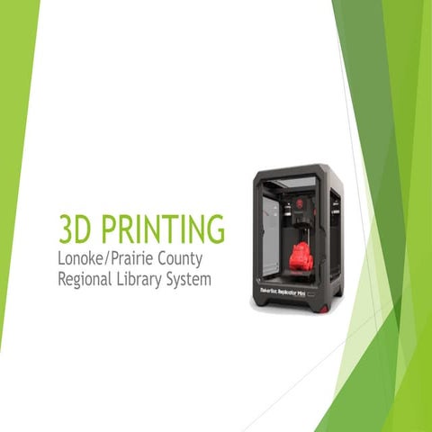 3D Printing Basics | PPTX