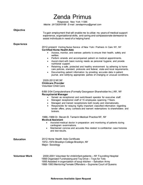 NICOLE GALLIMORE RESUME(3) | DOCX | Careers