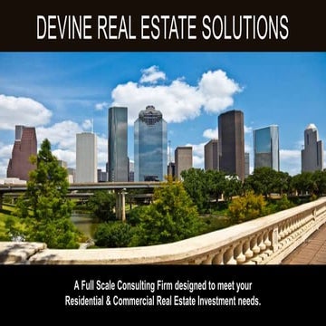 DEVINE REAL ESTATE CONSULTING FIRM | PPTX