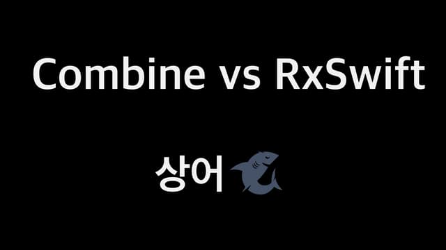 Combine vs RxSwift | PPT Combine vs RxSwift | PPT