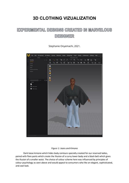 3D Clothing Visualization 2 | PDF