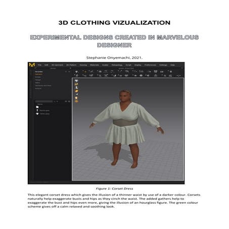 3D Clothing Vizualization 3 | PDF