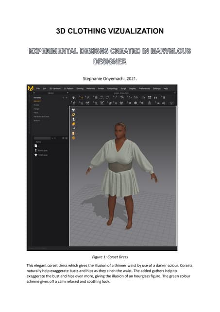 3D Clothing Visualization 2 | PDF