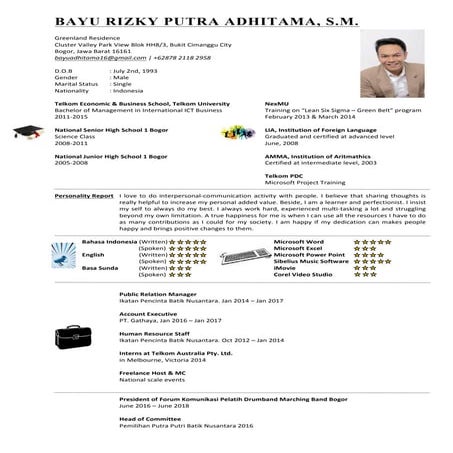 CV Bayu Adhitama 2017 (small) | PDF