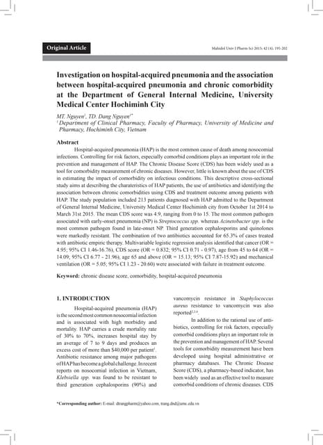 RA-ILD Infection Poster ACR 2016 (Final Version) | PPT