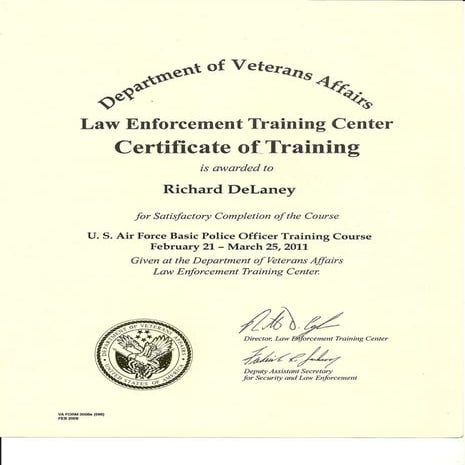 VA Basic Police Officer Course | PDF