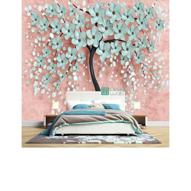 3d designs, embossed look wallpapers, tree floral wallpapers ...