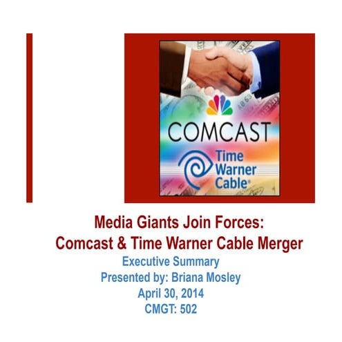 Merger Arbitrage - CenturyLink & Qwest | PPTX