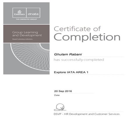 Explore IATA AREA 1 | PDF