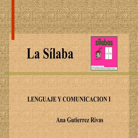 La silaba | PPT