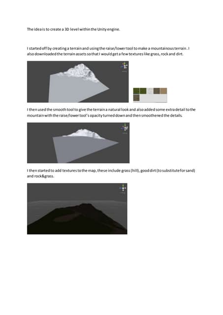 Unity 3D Game Workflow | PDF