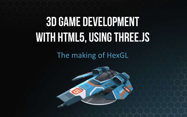 Html5 Game Dev With Threejs Hexgl Pdf 3 D Graphics Computer Software And Applications
