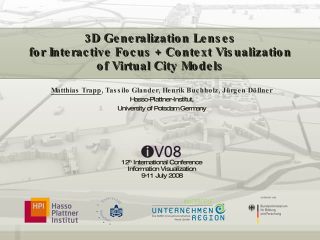 3d Generalization Lenses Iv 2008 Ppt
