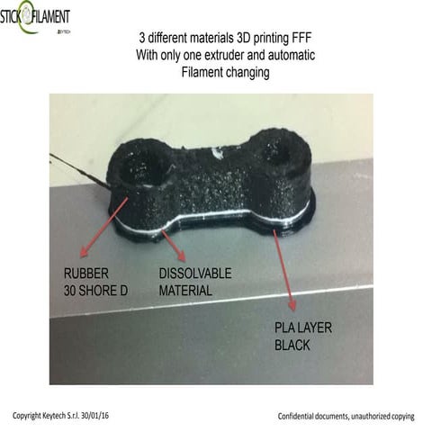3 different materials 3 d printing fff with only one extruder and ...