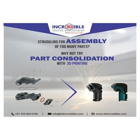 Part Consolidation with 3d printing | PDF