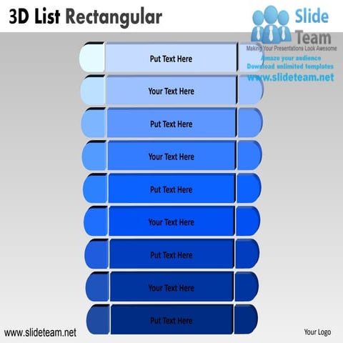 3 d list rectangular style design 4.. | PDF