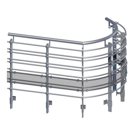 Archicad 3DMD Railing Panel Bar Outer -Details | PDF