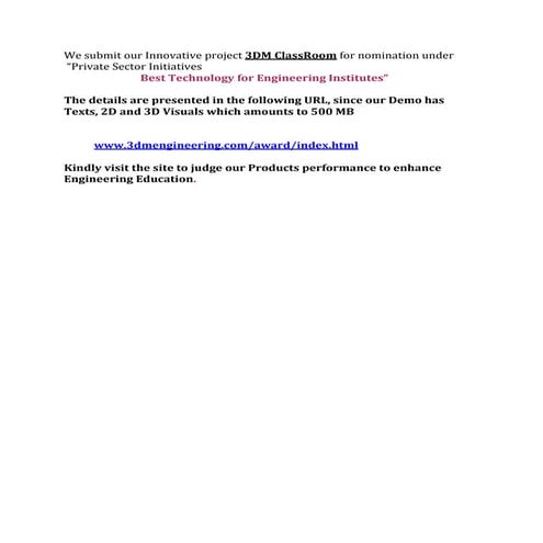 3dm engineering | PDF