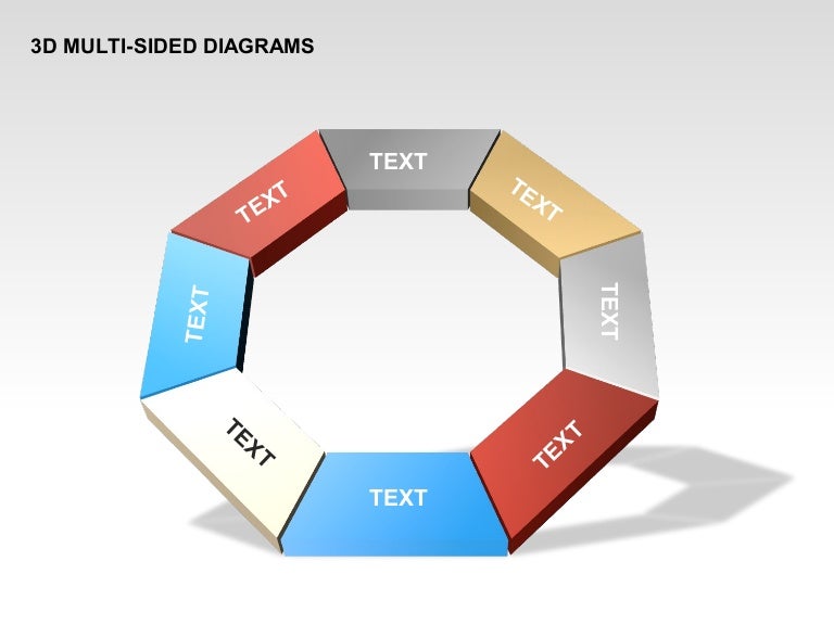 3D Multi-Sided Diagrams