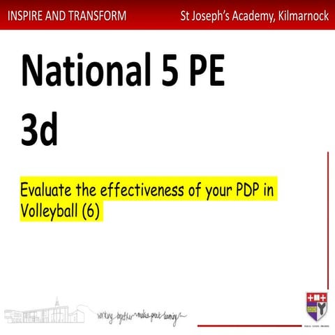 National 5 PE - Question 3d (Part 5) | PPT