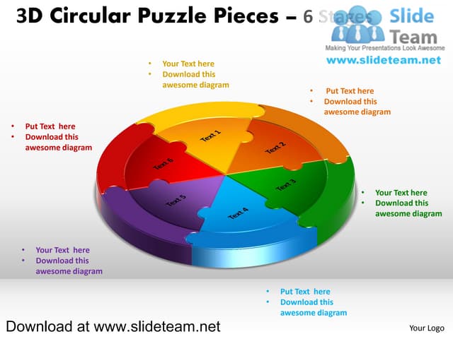 How to make create 3d cubes building blocks stacked stacked in semicircle powerpoint ...