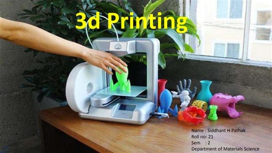 3D Printing | PDF