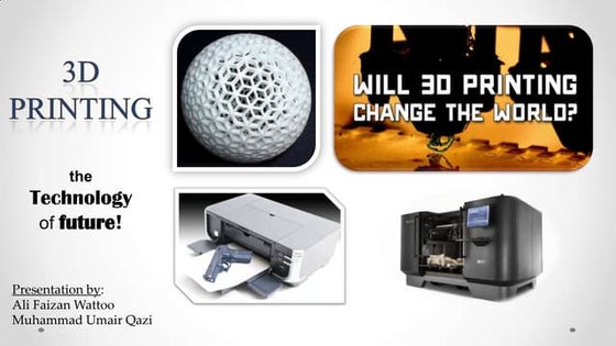 3D Food printing | PPT