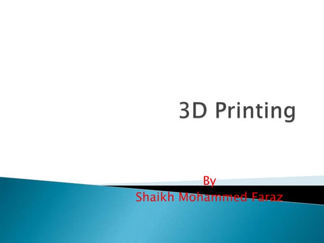 3D PRINTING TECHNOLOGY.pptx