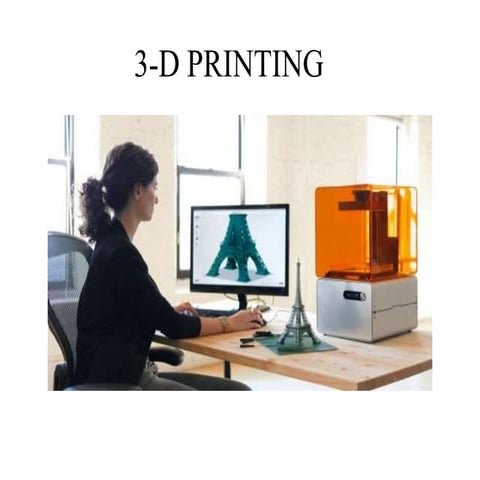 3 d printing(lesson 1) | PPTX