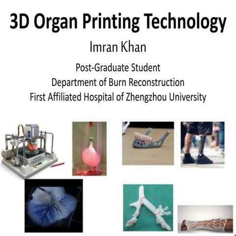 3D Printing Technology in Medical Science | PPTX