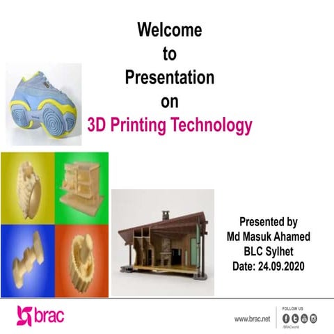 3D printing Technology.ppt. its help to learn | PPT