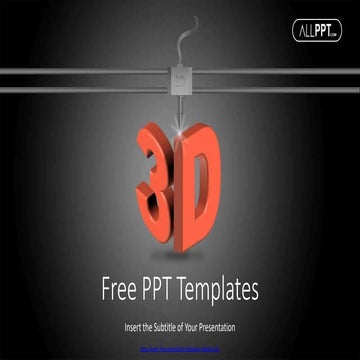 3D Printing Technology PowerPoint Templates (2).pptx