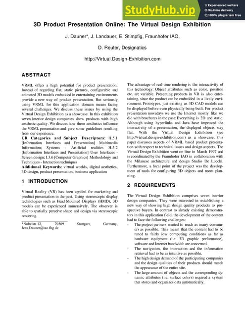 3D face creation via 2D images within blender virtual environment | PDF