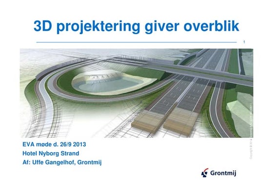 3 d i projektering af store anlægsprojekter | PPT