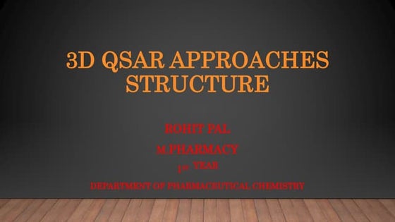 3D QSAR.pptx
