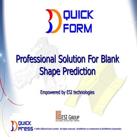 3 d quickform | PPT