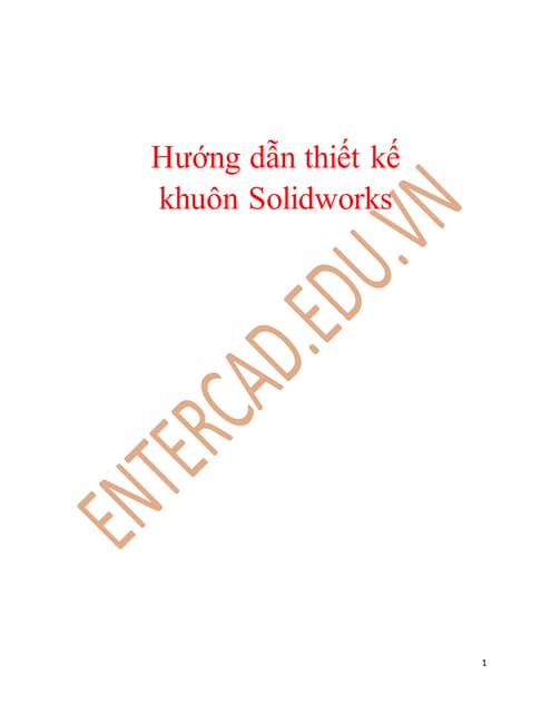 Bài tập Solidworks từ căn bản đến nâng cao - bai-tap-solidworks | PDF