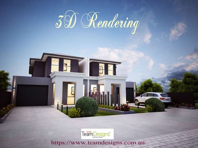 Architecture 3D Design and 3D Modeling Rendering Concepts.pptx