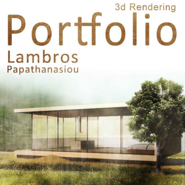 3d rendering portfolio lambros papathanasiou | PDF